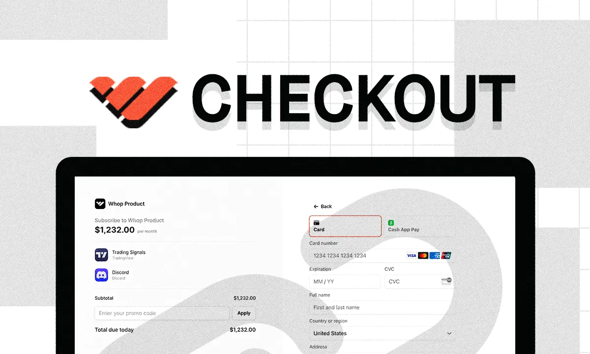 Whop checkout links: What are they, and how do I create one?