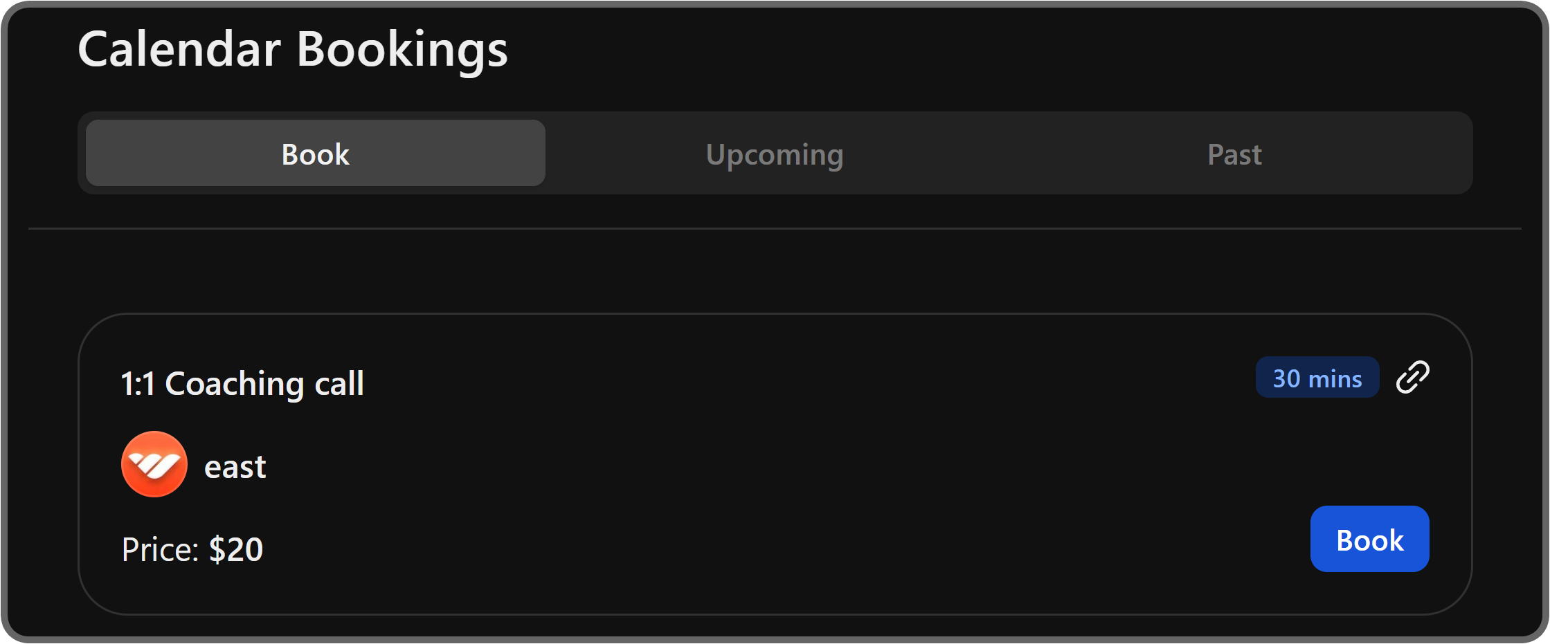 How to use the Calendar Bookings app