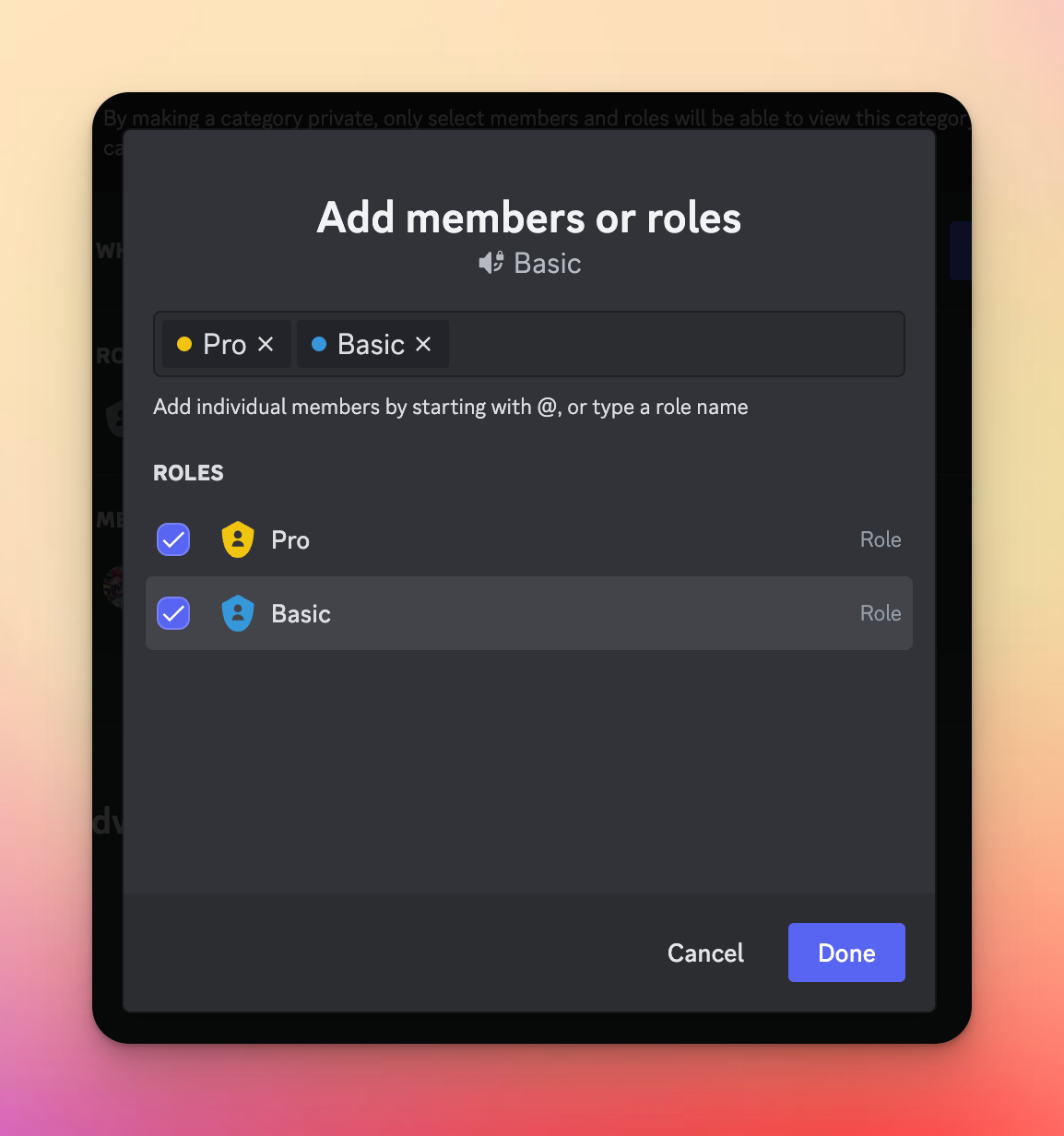 How to set up membership tiers on a Discord server