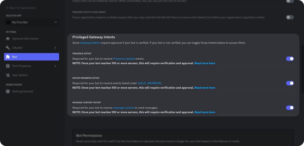How to use Discord bots