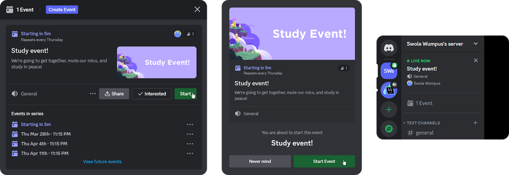 How to Create, Schedule, and Edit Discord Events