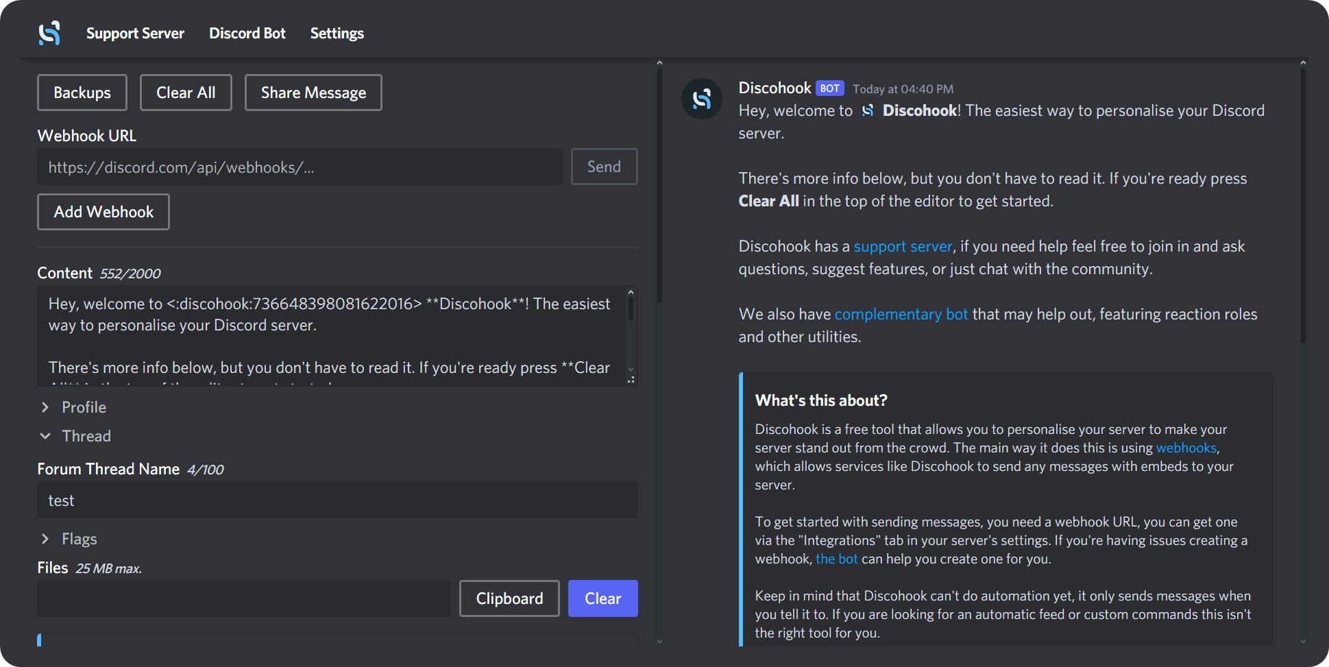 How to Use Discohook: Sending Messages via Webhooks in Discord