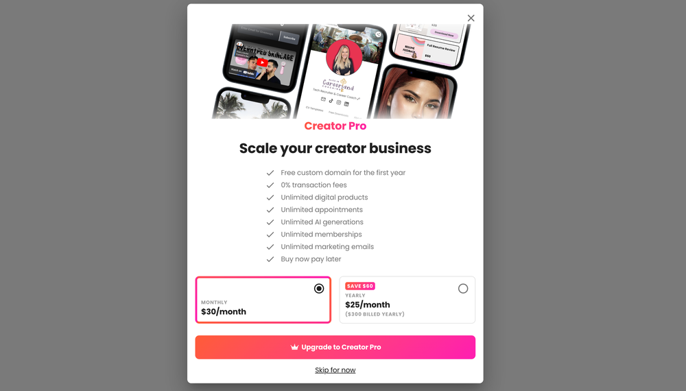 What is Beacons.ai and how does it work?