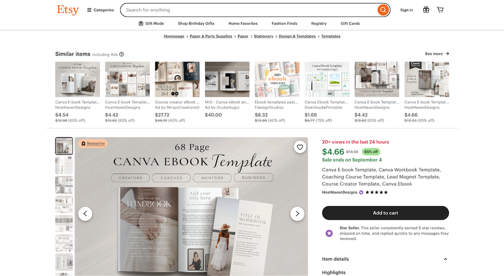 37 Best Digital Products to Sell on Etsy