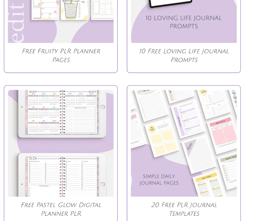 9 best free PLR digital products that you can resell for profit