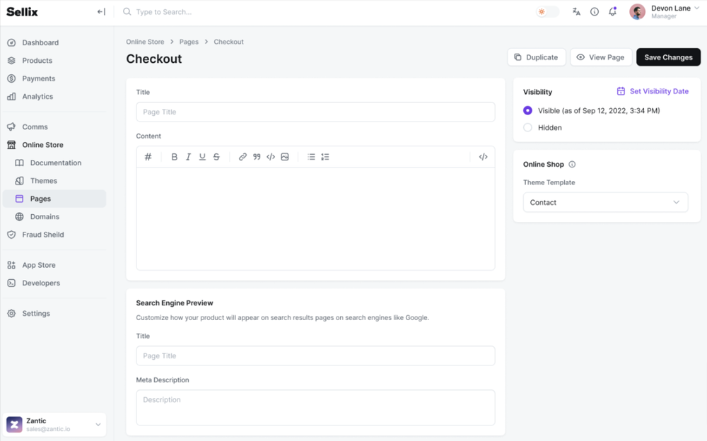 How to Use Sellix as Your Ecommerce Solution