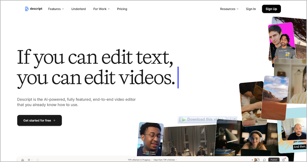 Descript review: AI audio & video editing revolutionized