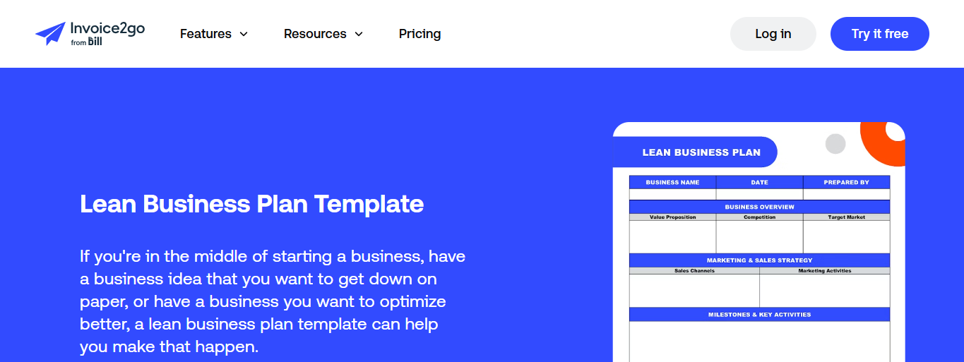 20 business plan templates for budding entrepreneurs
