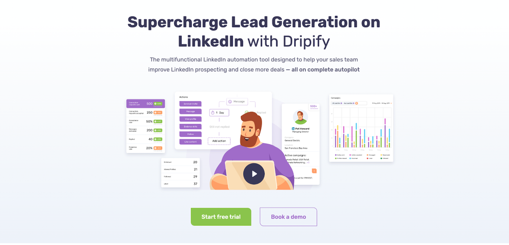 Dripify Review: pros, cons, and key features