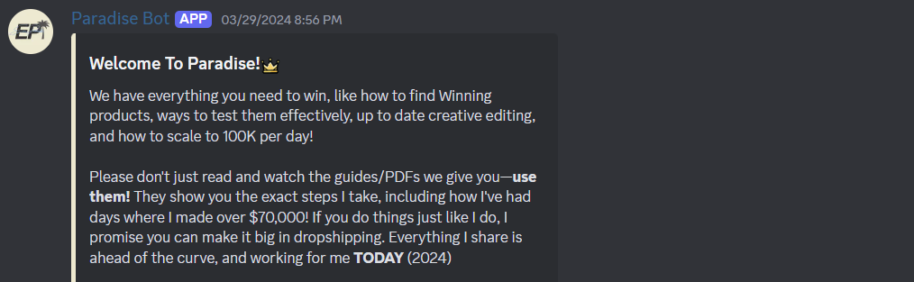 Ecom Paradise review – is this the ultimate ecommerce Discord community?