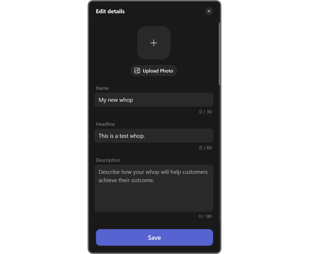 How to set up your whop store page: Creating the perfect online store