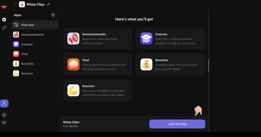 Whop Clips: Get paid to create and repurpose Whop's content