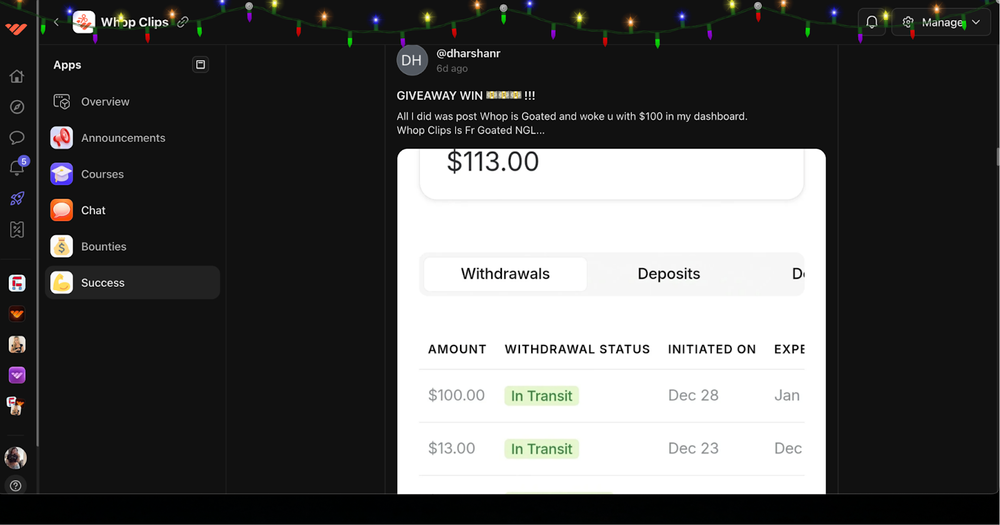 Whop Clips: Get paid to create and repurpose Whop's content