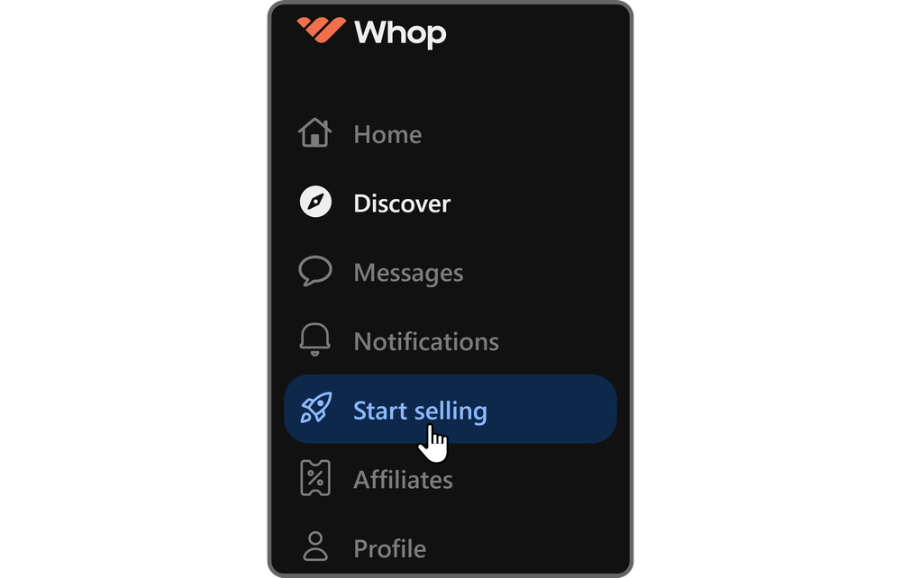 How to create your own whop