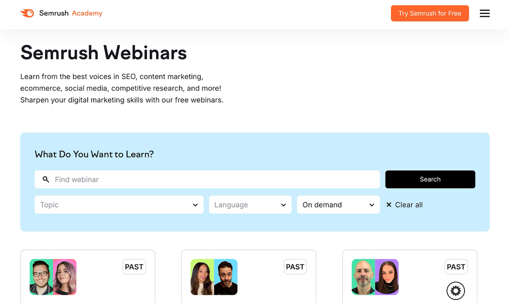 15 Webinar examples: Get valuable inspiration for your next online event