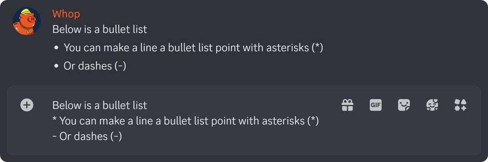 Discord bullet list guide: How to make lists on Discord