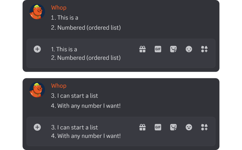 Discord bullet list guide: How to make lists on Discord