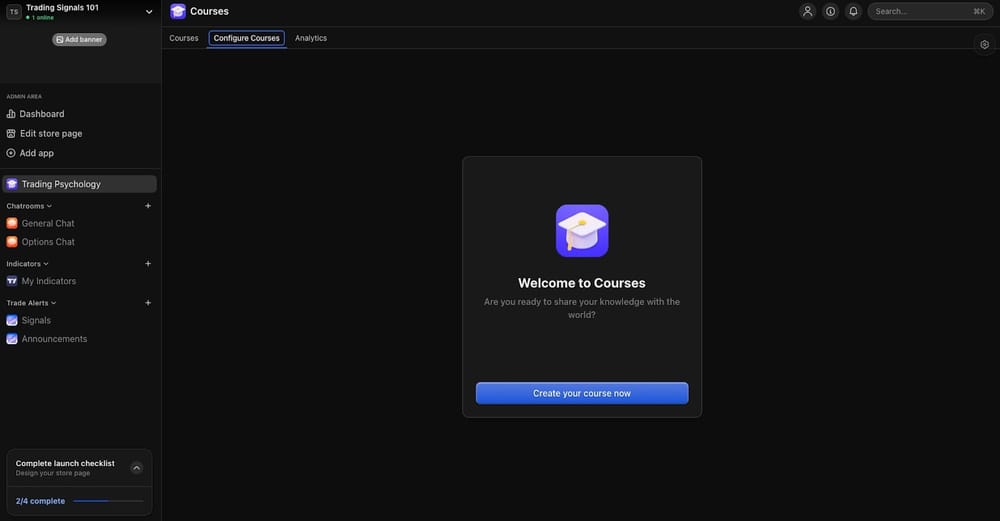 How to start a trading community on Whop