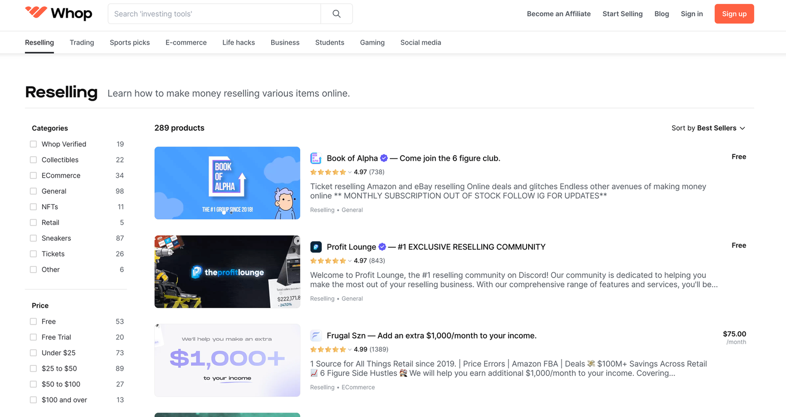 What is reselling, and is it legal?