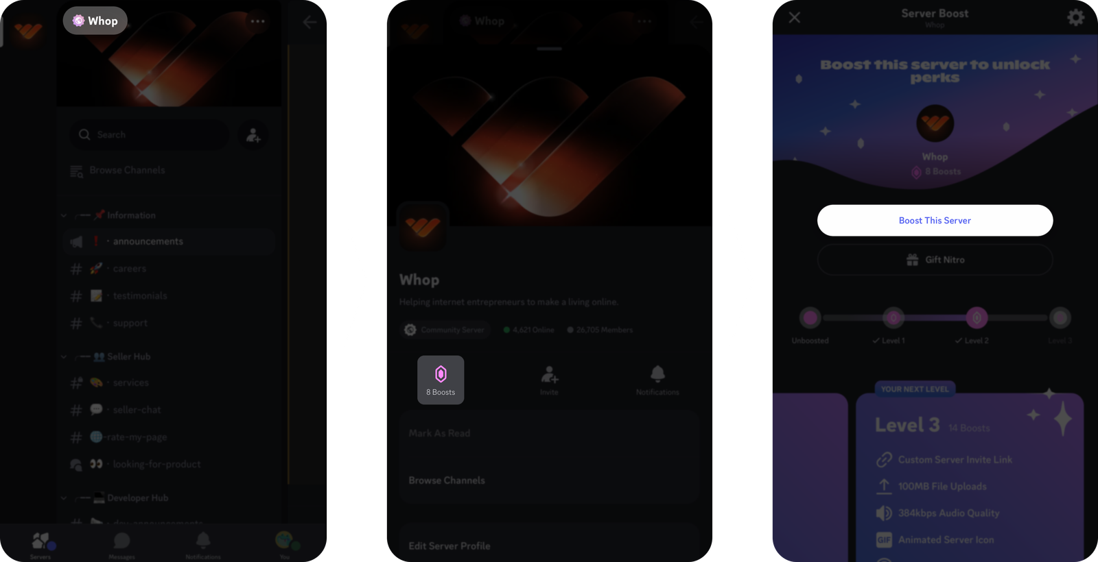 What is Discord server boosting?