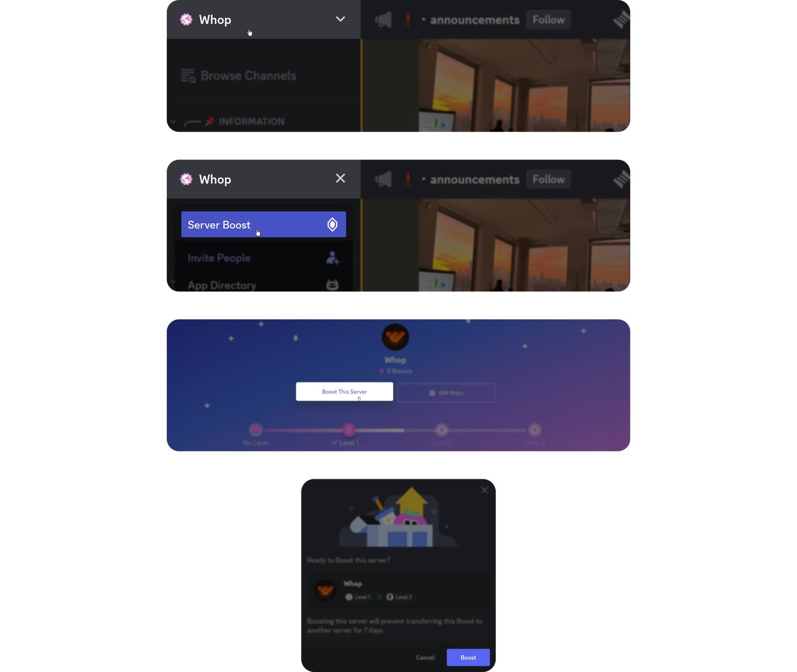 What is Discord server boosting?