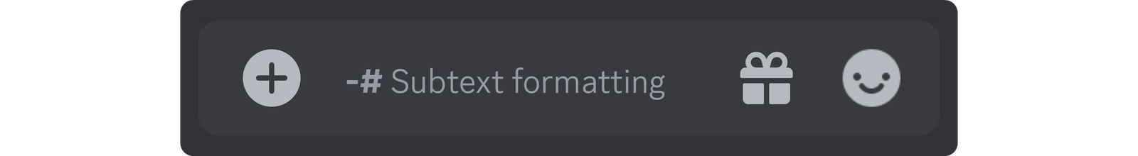How to use formatting in Discord