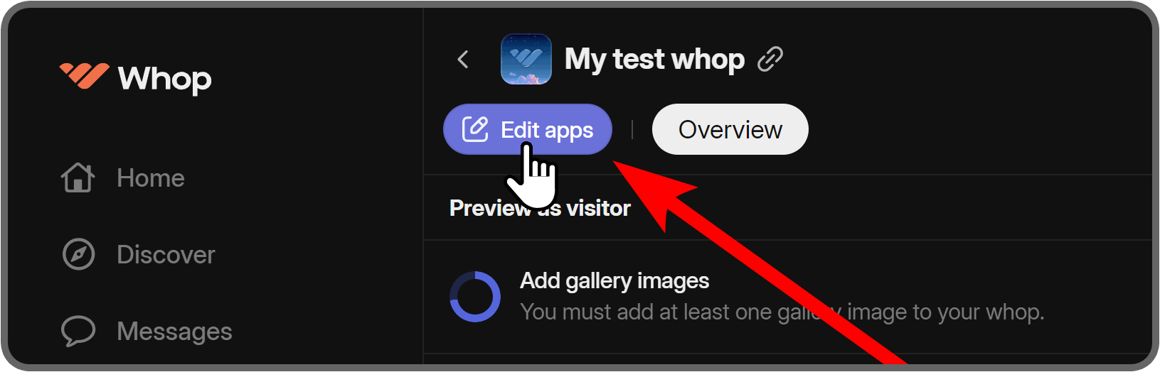 How to create your own whop