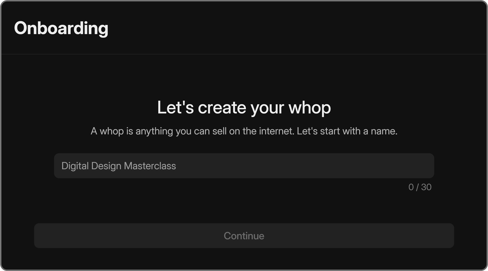 How To Create Your Own Whop