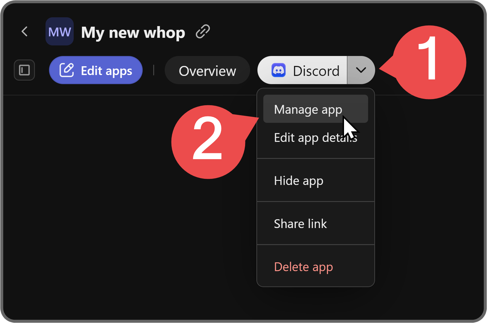 How to link your whop to a Discord server