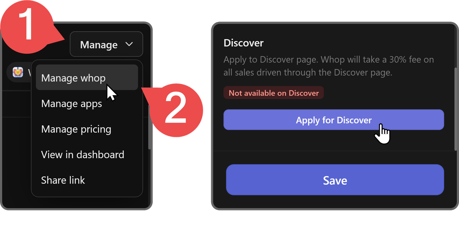 How to set up your whop store page: Creating the perfect online store