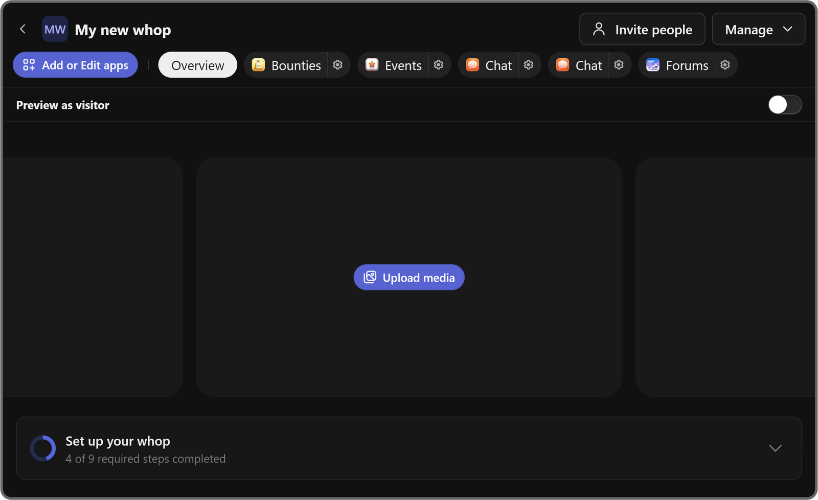 How to set up your whop store page: Creating the perfect online store