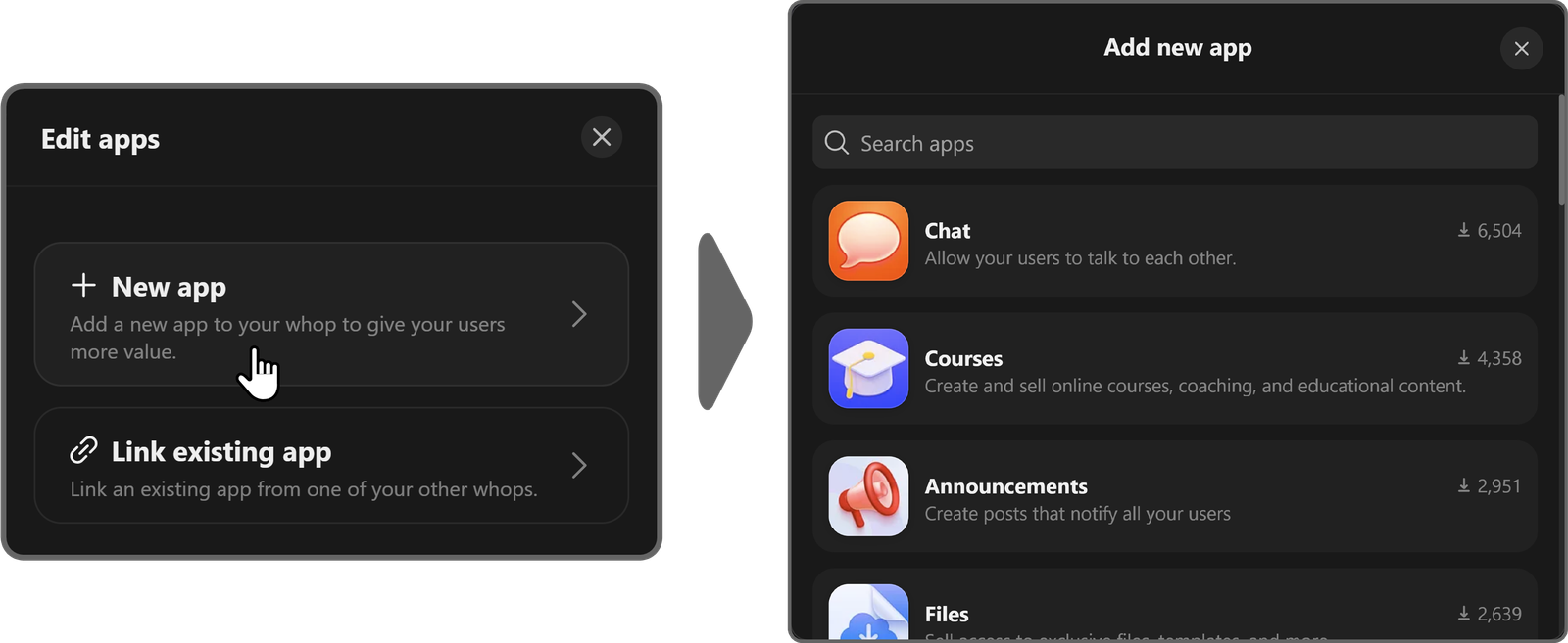 How to create your own whop