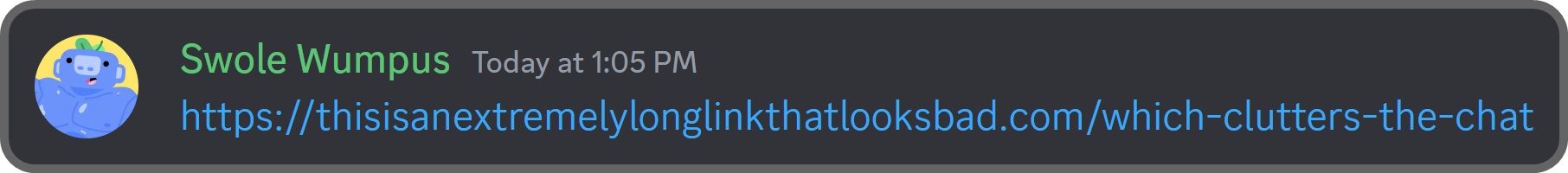 How to make hyperlinks in Discord