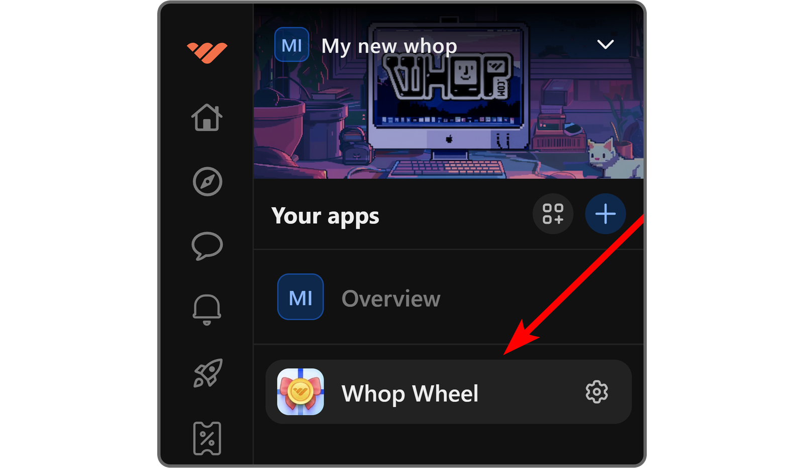 How to use the Whop Wheel app and engage your community