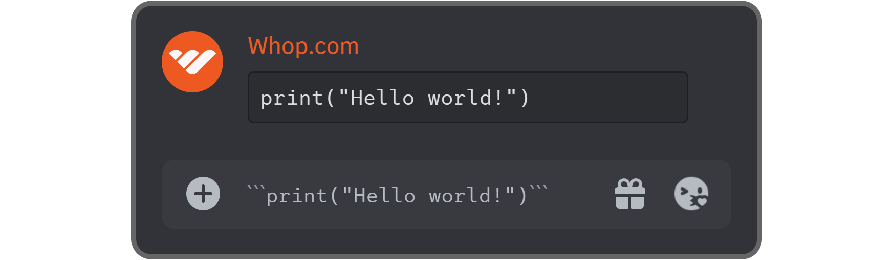How to underline in Discord
