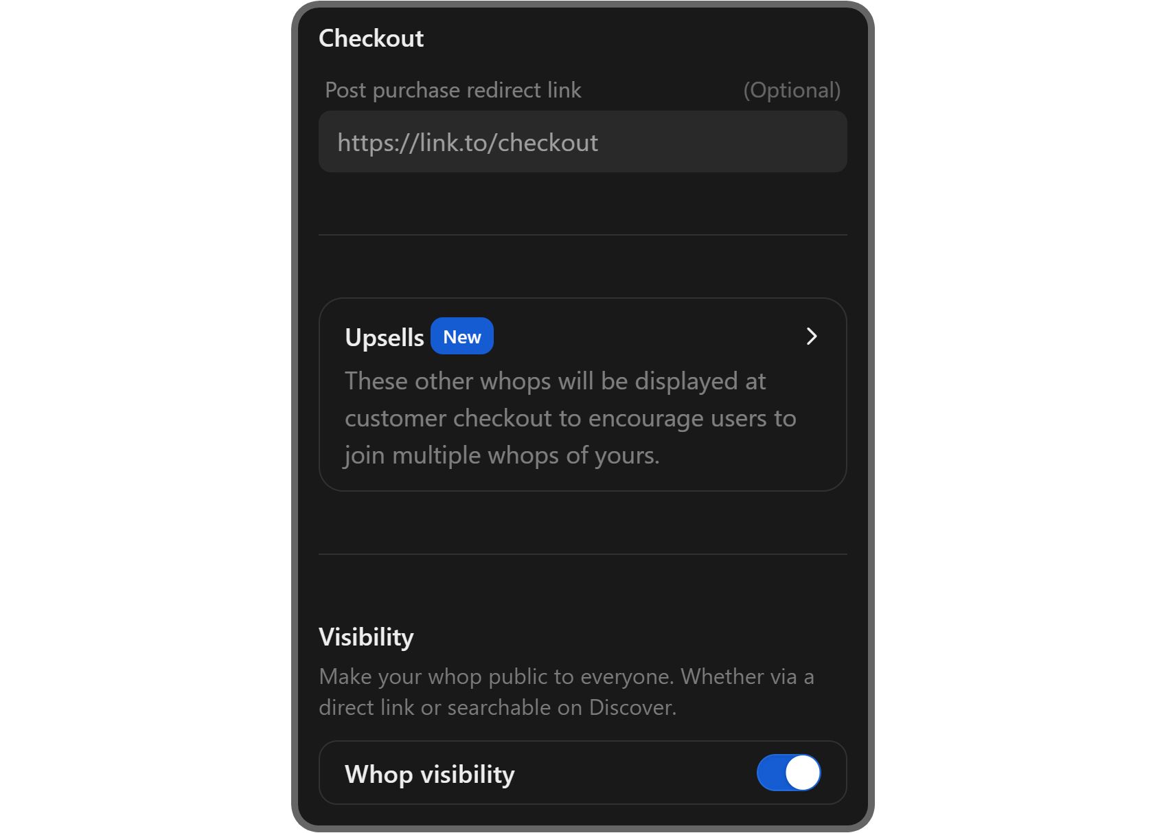 How to set up your whop store page: Creating the perfect online store