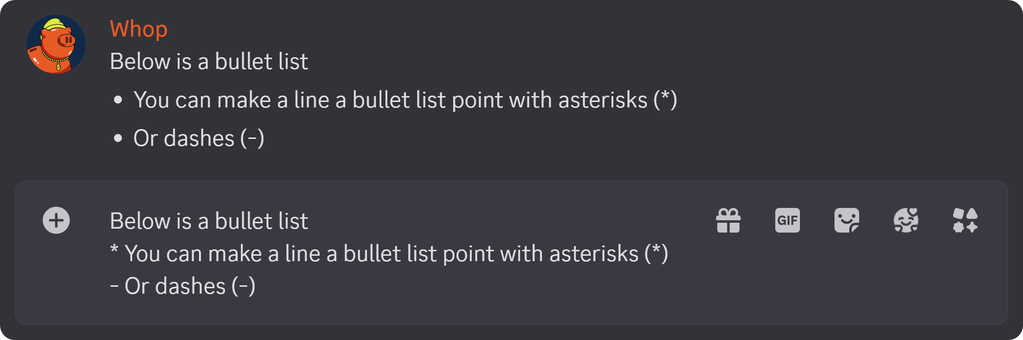 Discord bullet list guide: How to make lists on Discord