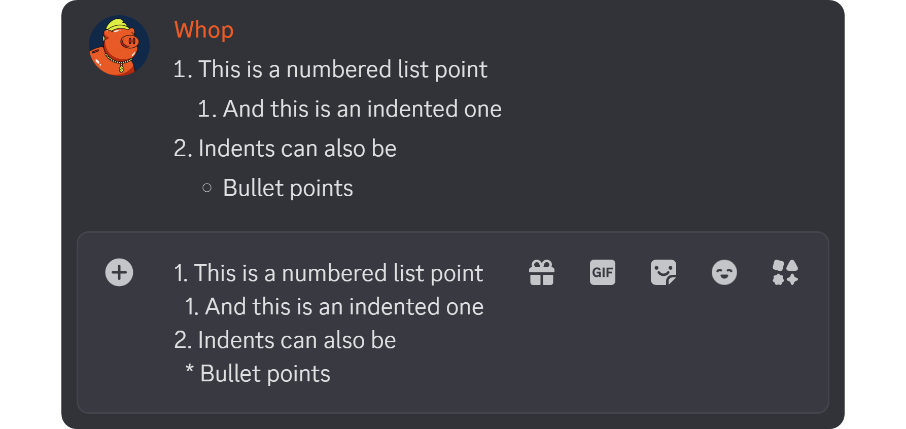 Discord bullet list guide: How to make lists on Discord