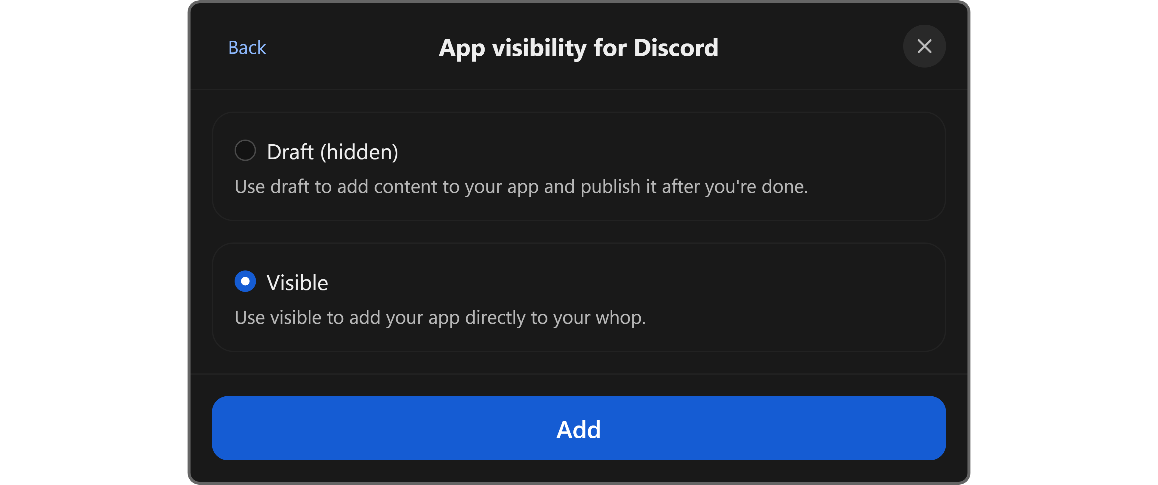 How to link your whop to a Discord server