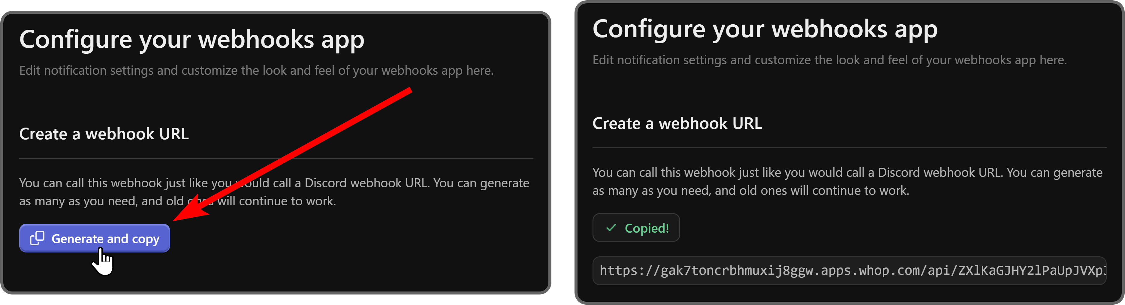 How to use the Webhooks app on Whop