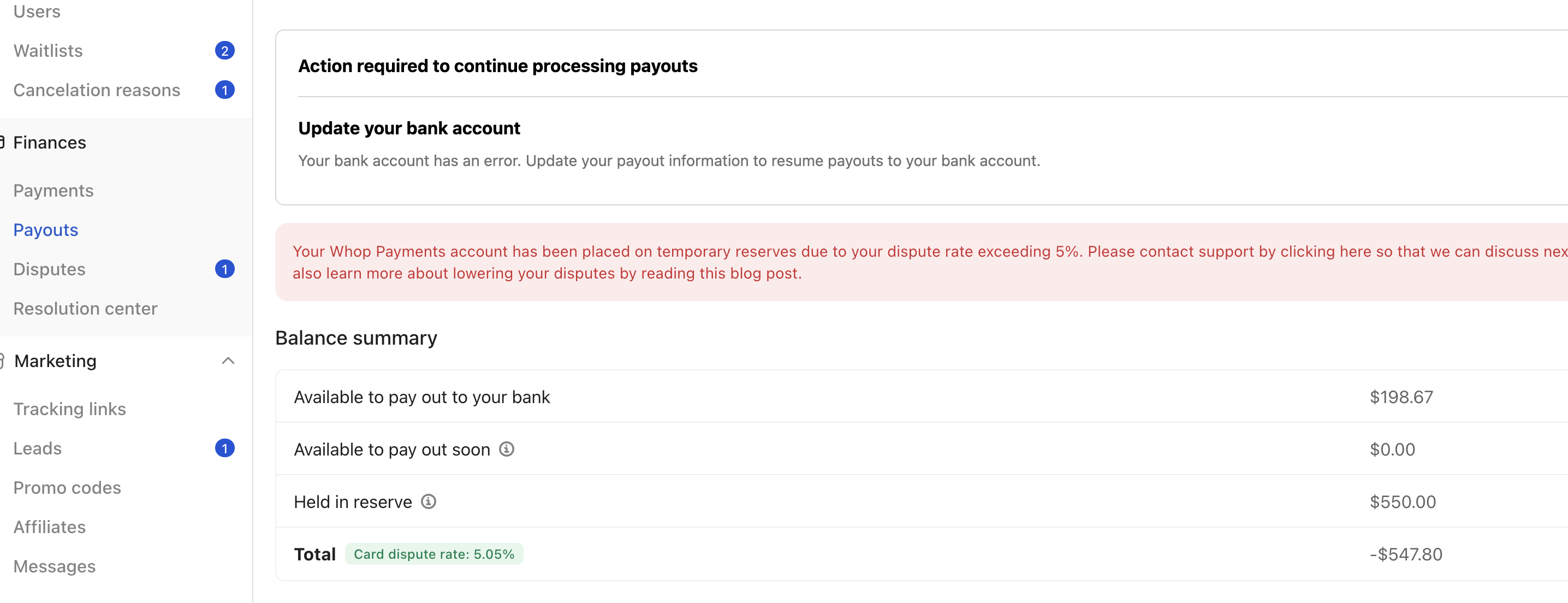 Getting paid as a Whop creator: All of your questions answered