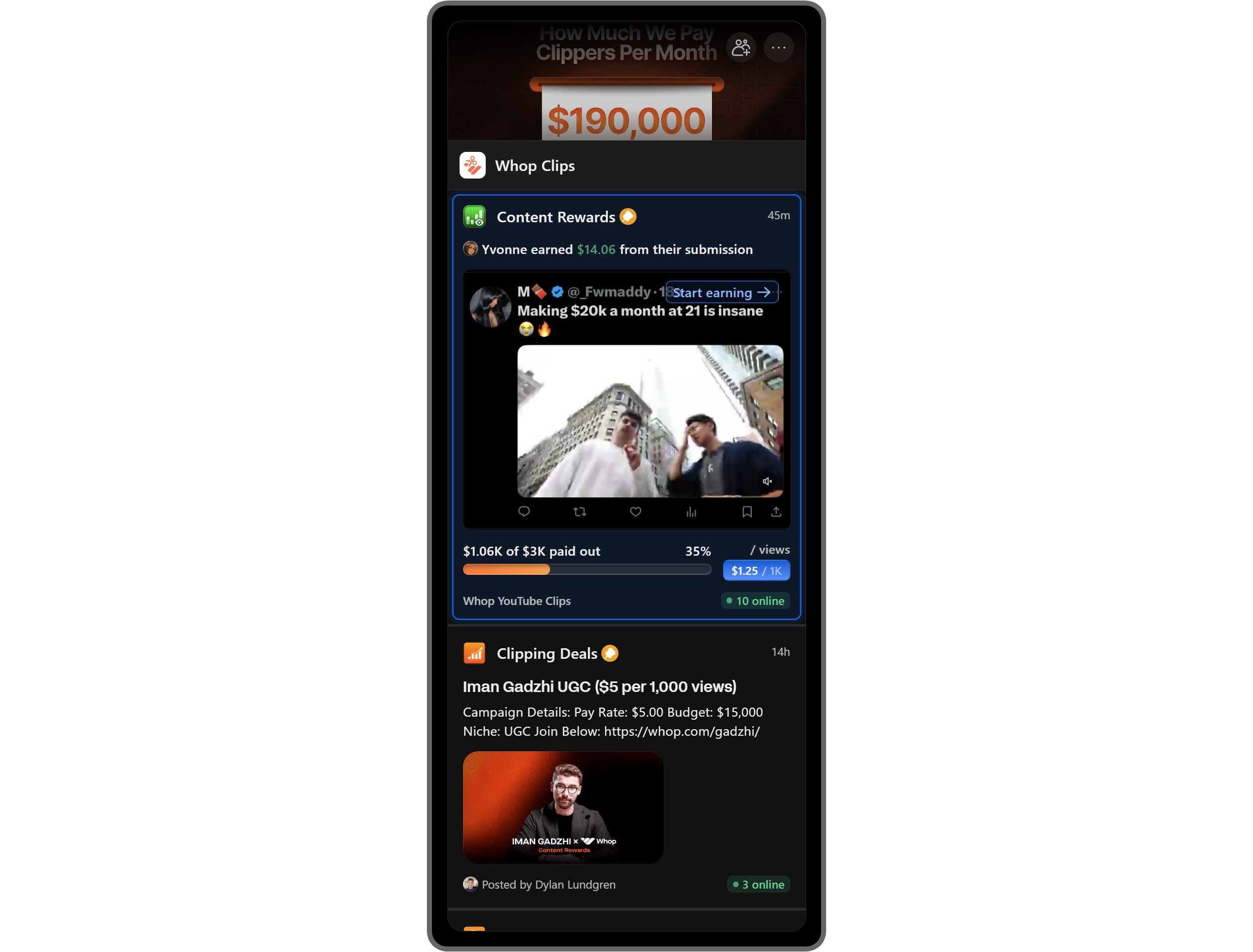 How to use Content Rewards on Whop