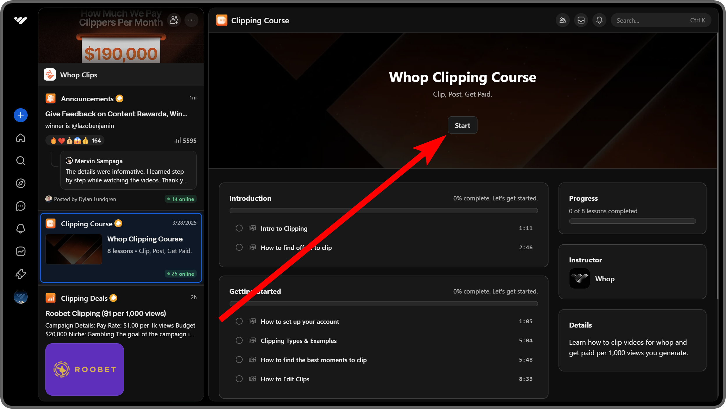 Whop Clips: Get paid to create and repurpose Whop's content