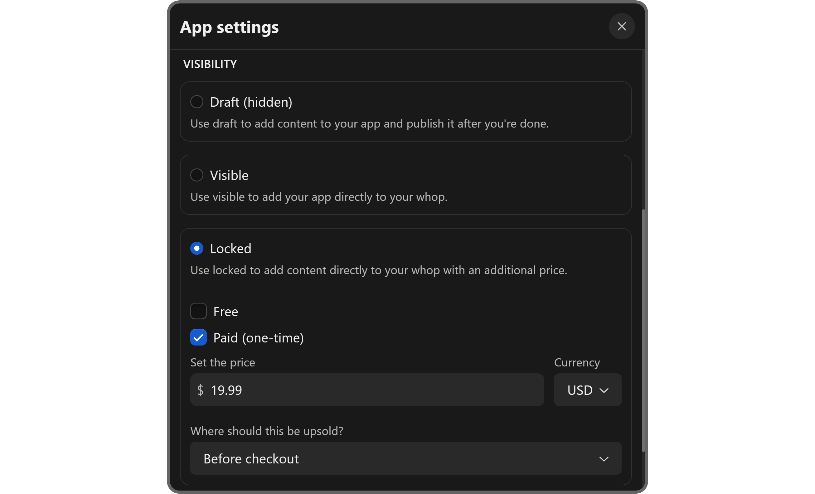 How to add apps to a whop