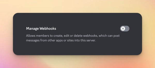 How to use Discord webhooks