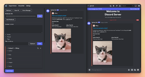How to use Discord webhooks
