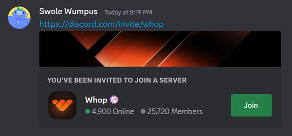 How to join a Discord server