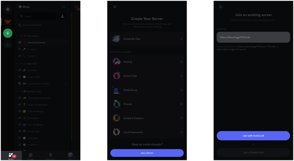 How to join a Discord server