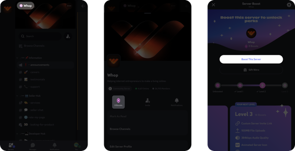 What is Discord server boosting?