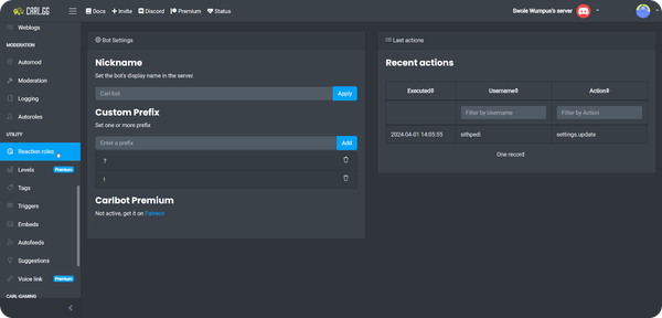 How to make reaction roles in Discord